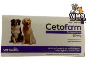 Cetofarm 20mg – Distribuidora Mimo dos Pets